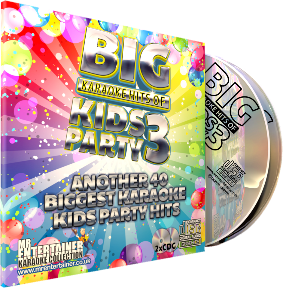 Mr Entertainer Big Karaoke Hits of Kids Party Vol. 3 – Mr Entertainer Shop