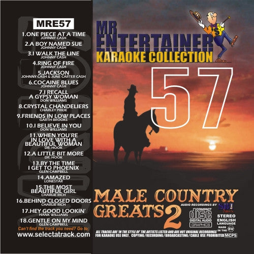 MRE57 - Male Country – Mr Entertainer Shop